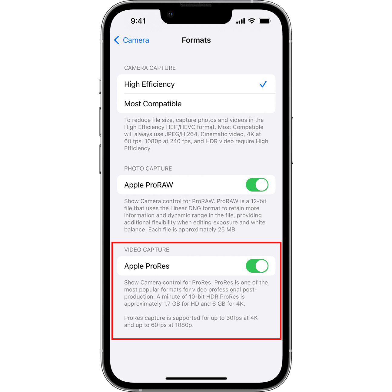 Apple ProRes 视频录制，1分钟 4K ProRes 视频就占用了6GB空间！ - Zing Gadget