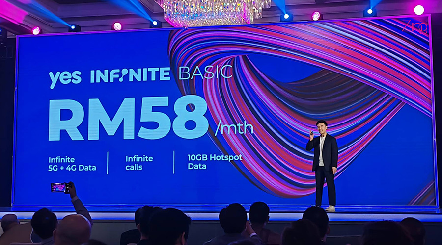 每月RM58起！YES Infinite 5G配套发布：无限5G+4G、免费5G手机、没有FUP！ - Zing Gadget