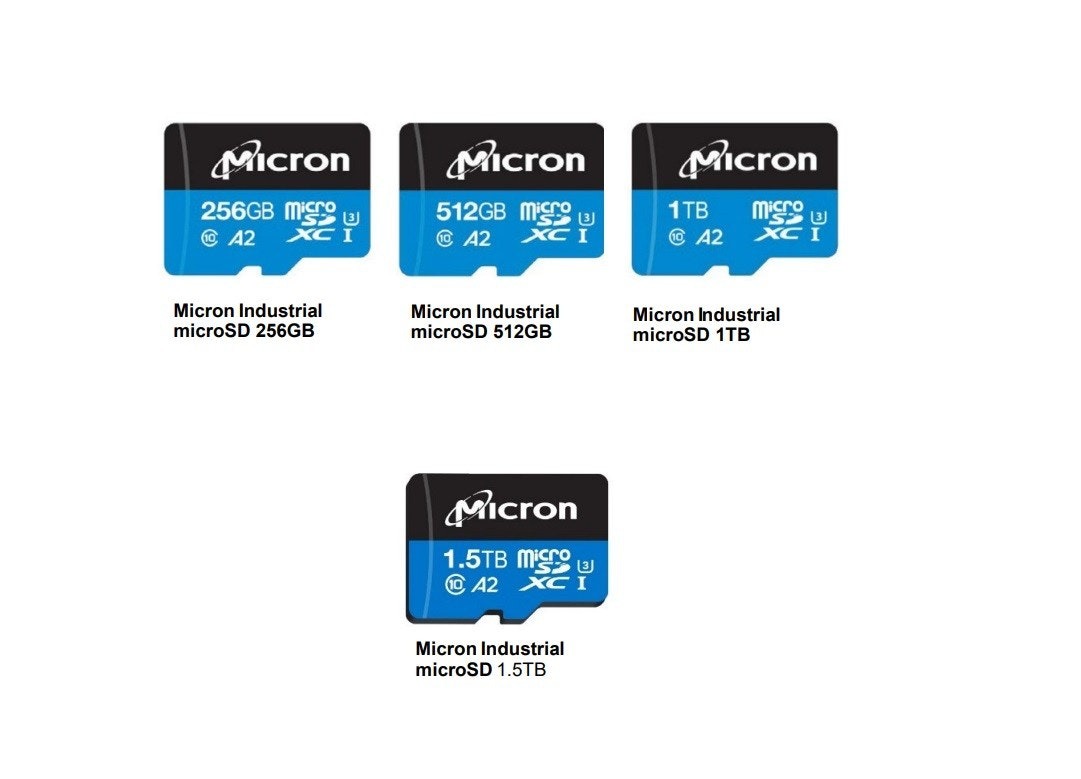 满足工业市场需求！Micron发布世上最大容量MicroSD卡：1.5TB容量、搭载176层NAND闪存，可存储长达4个月视频！ - Zing ...