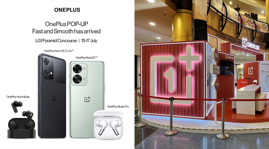 OnePlus大马首个线下活动在Sunway Pyramid进行：RM80有机会买到手机、参加活动拿礼品等！ - Zing Gadget