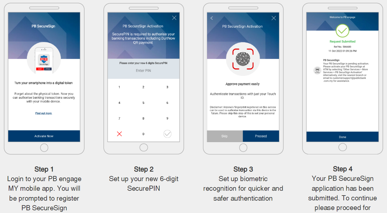 不用再等TAC，Public Bank推出SecureSign验证方法！教你如何注册和使用！