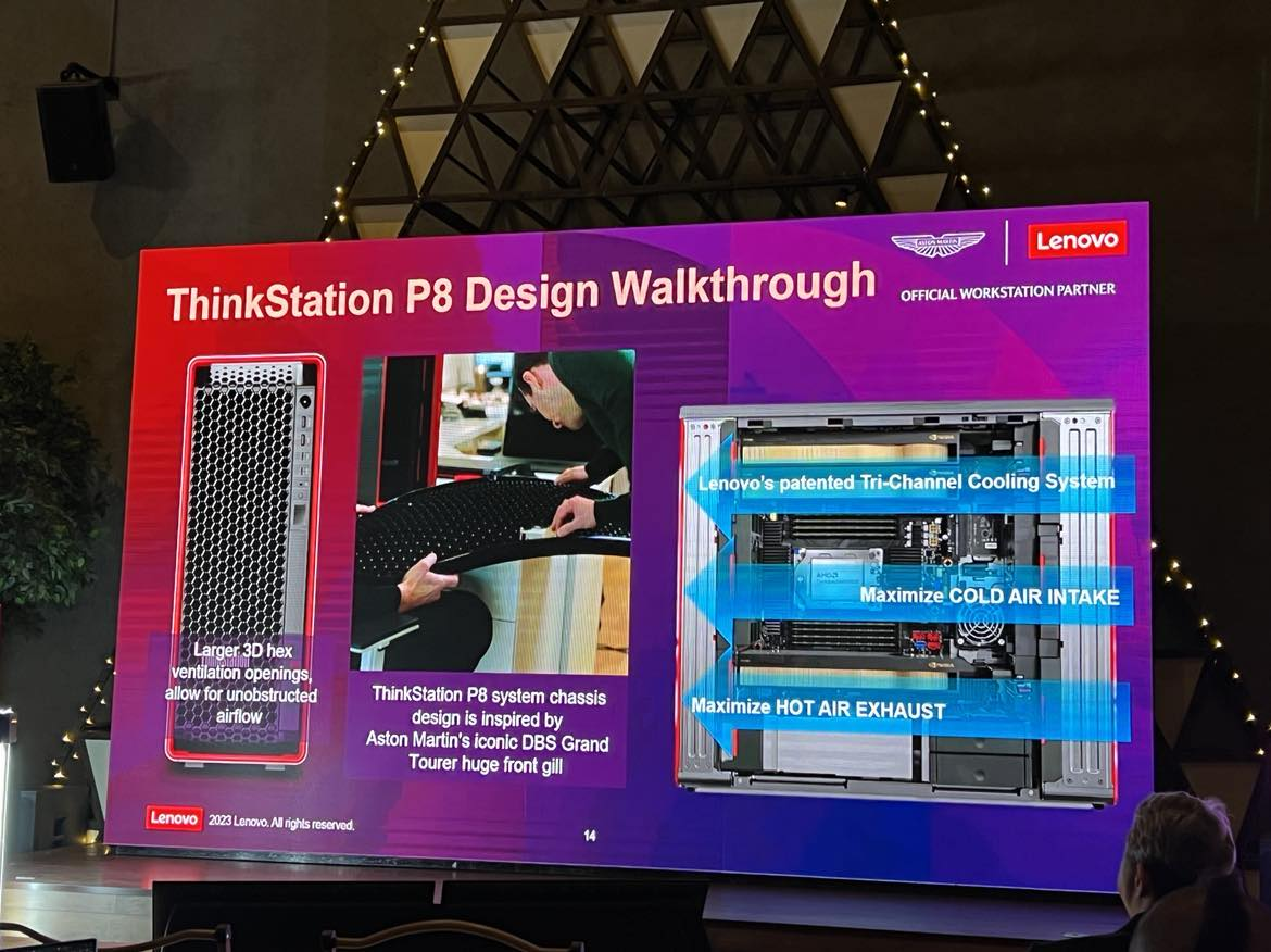 创作AR/VR内容！Lenovo ThinkStation P8发布：AMD Ryzen Threadripper PRO、支持三张RTX ...