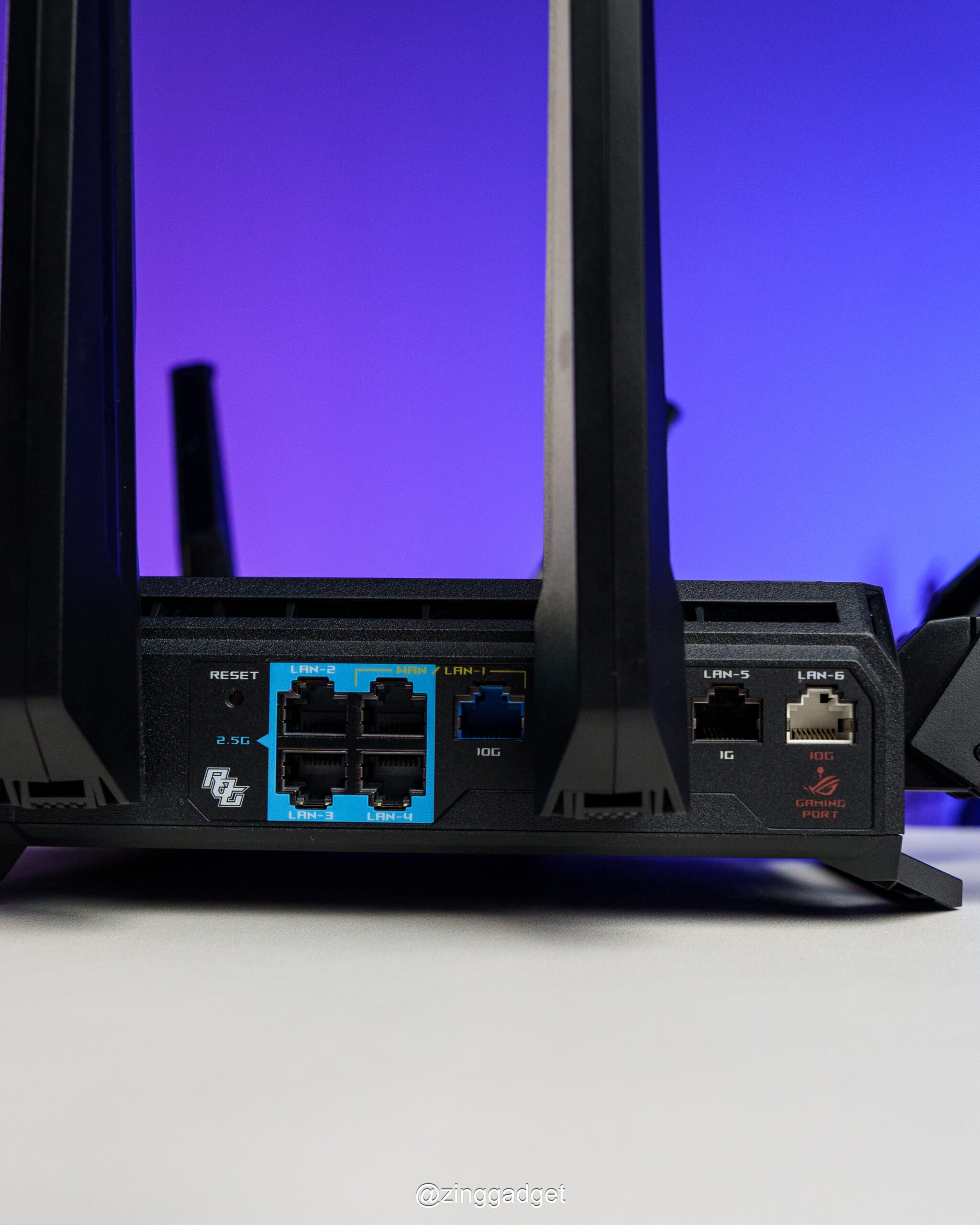 ROG Rapture GT-BE98体验：WiFi 7+专属游戏模式，输的原因只剩下Telco和手速 - Zing Gadget